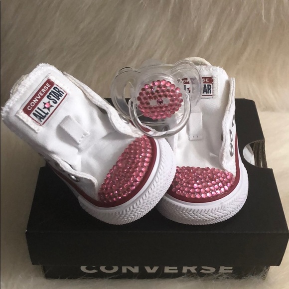 Converse | Shoes | Bling Converse Pacifier | Poshmark